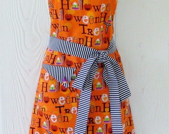 Halloween aprons | Etsy