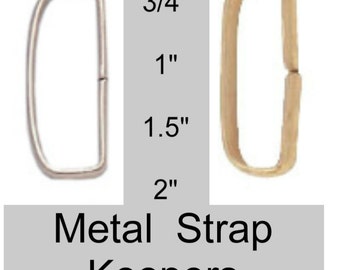 12 PIECES 1 1/2 Metal Belt End Tip 1.5 Your