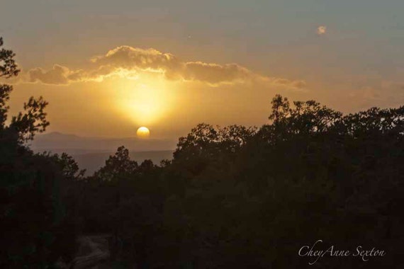 Items similar to Setting Sun - Rays of Heaven Shine - Light of New ...