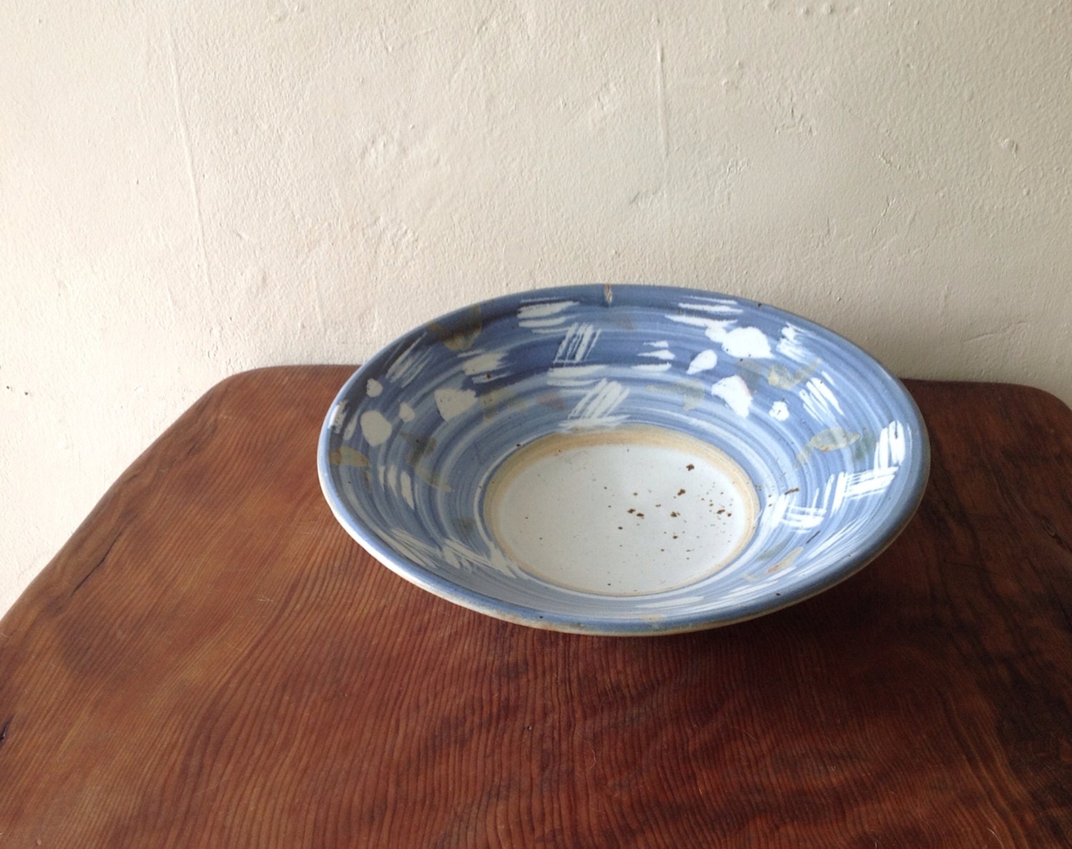 Vintage Large Handmade Ceramic Bowl. – Haute Juice