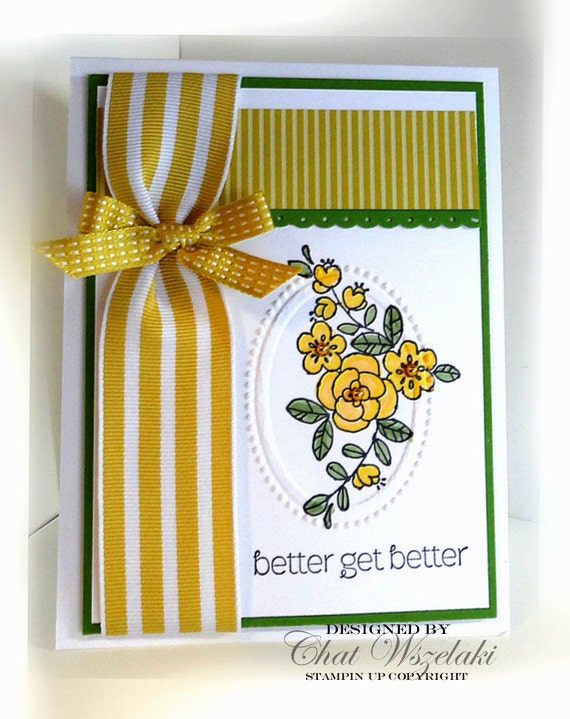 Stampin Up Get Well Card Stampin Up Get Well Card