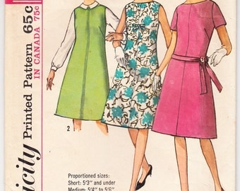 Vintage 1962 McCall's 6430 Sewing Pattern by SewUniqueClassique