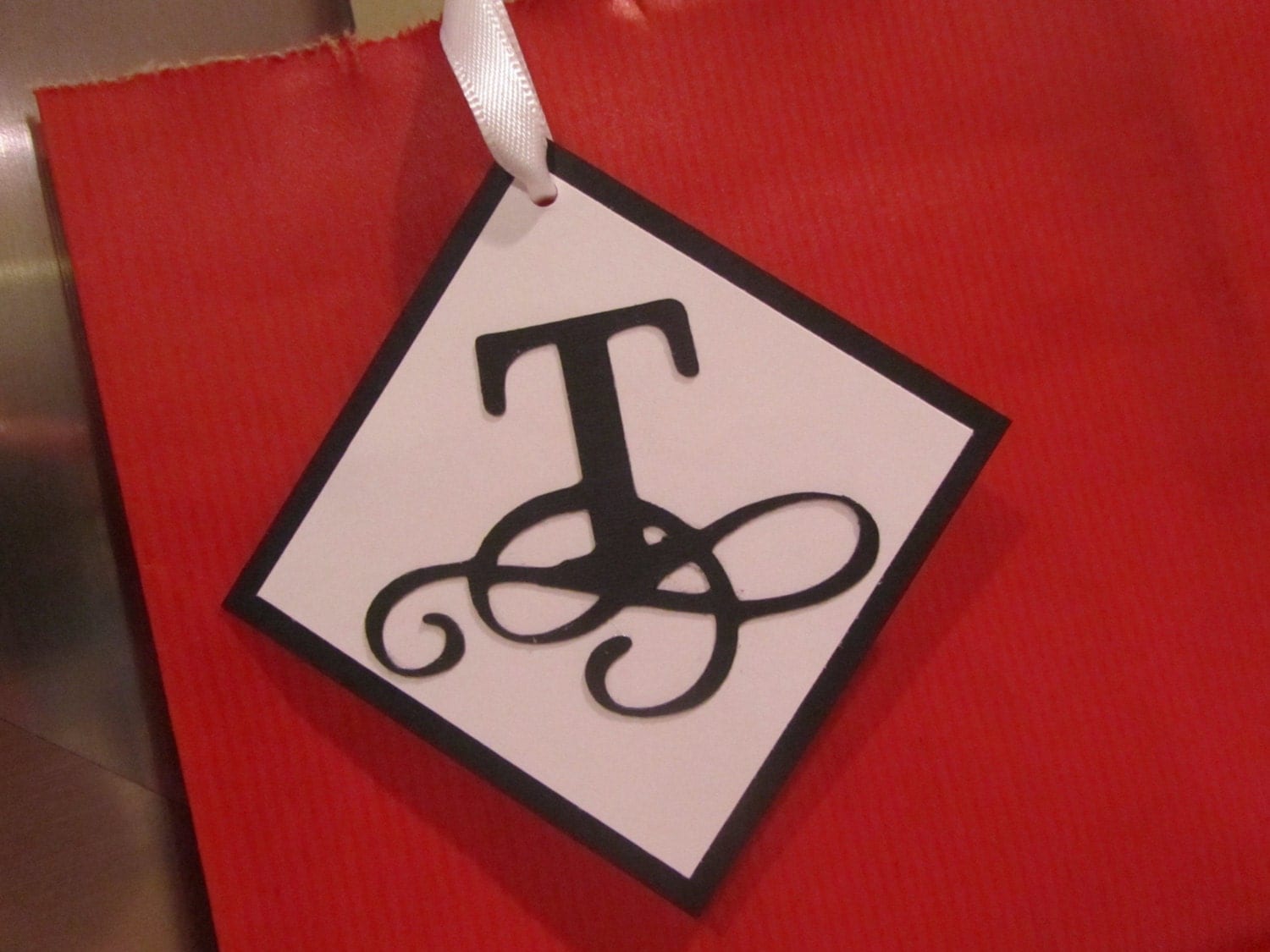 Initial Hang Tags – OnePaperHeart – Stationary & Invitations