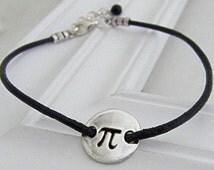 Unique math bracelet related items | Etsy