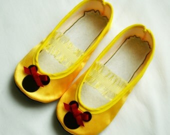 Minnie Mouse Mary Janes (Toddler sizes 6 - 12) MEASURE your child's ...