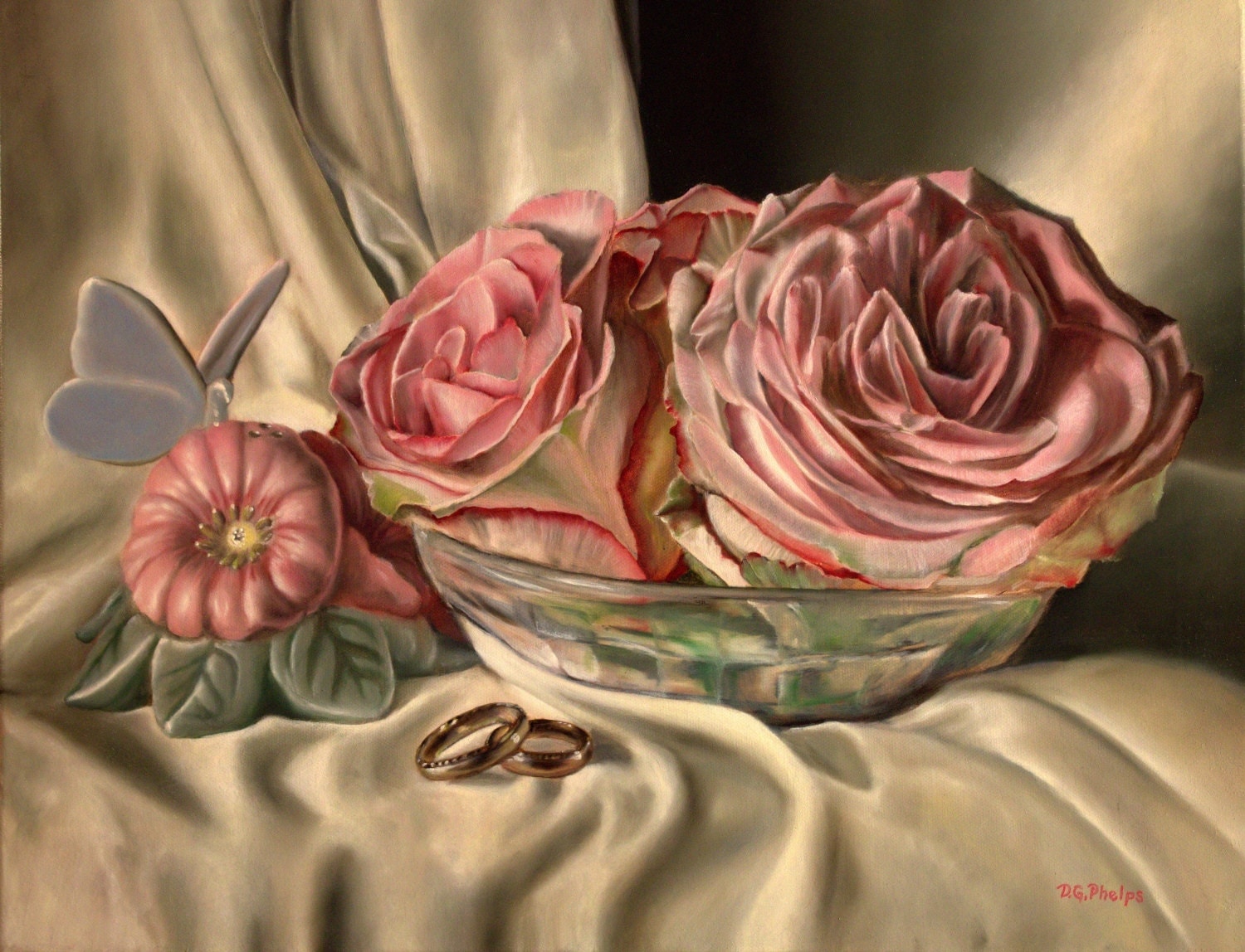 Easy Paintings Of Roses EASY Spring Flowers Acrylic Painting On Canvas