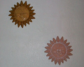 Terra cotta sun face | Etsy