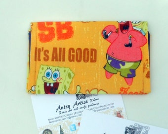 Spongebob wallet | Etsy