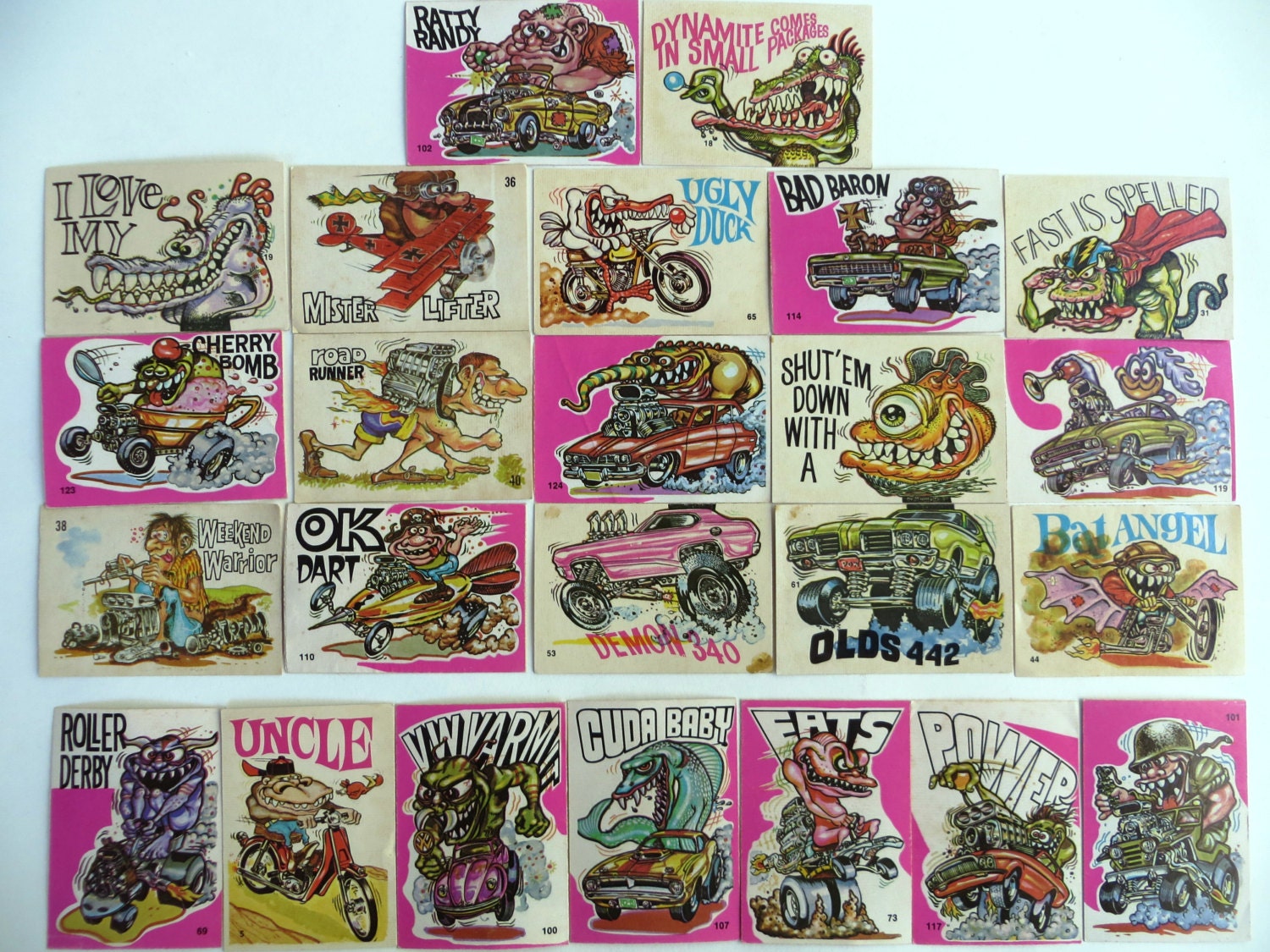 Set 24 Fiends and Machines / Odd Rods