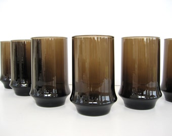 Popular items for brown drinking glass on Etsy