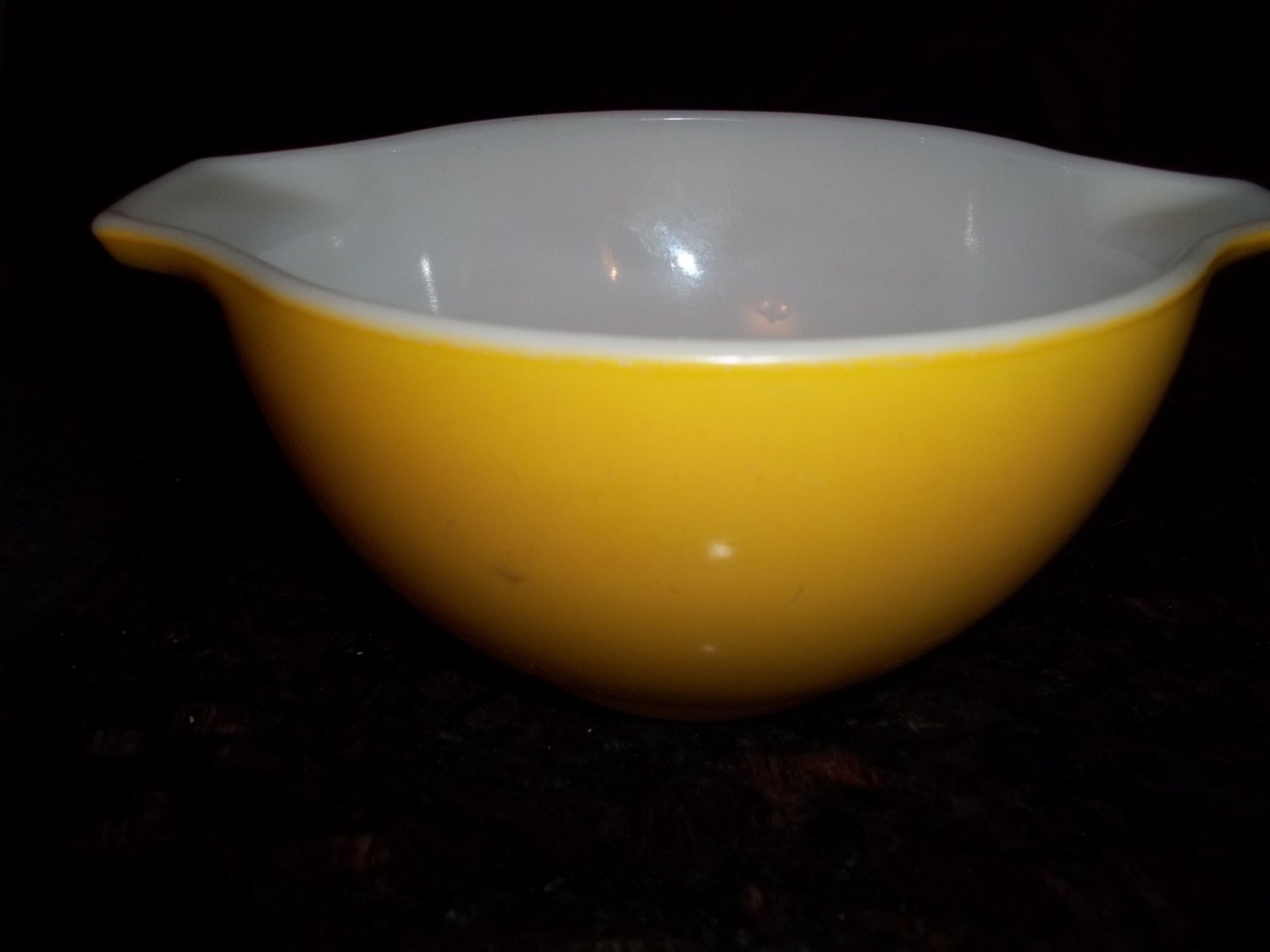 Yellow Pyrex 441 Vintage 750ML/ 1 1/2 Pint Cinderella