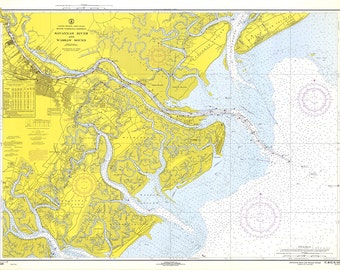 1918 Nautical Chart of Buffalo Harbor by AtomicPhoto on Etsy