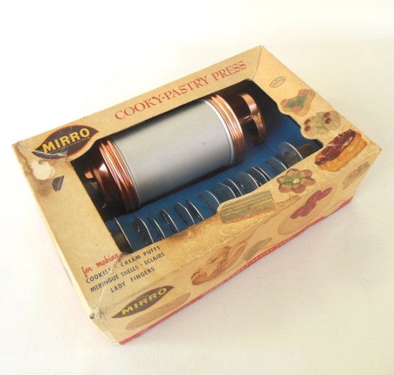 Mirro Spritz Cookie Press Aluminum Set