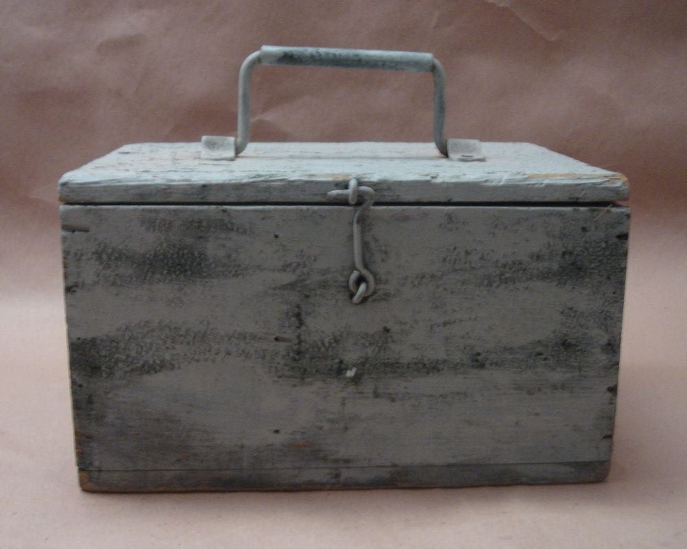 Vintage Industrial Tool Box – Farmhouse Style 1930s 40s 50s – Haute Juice