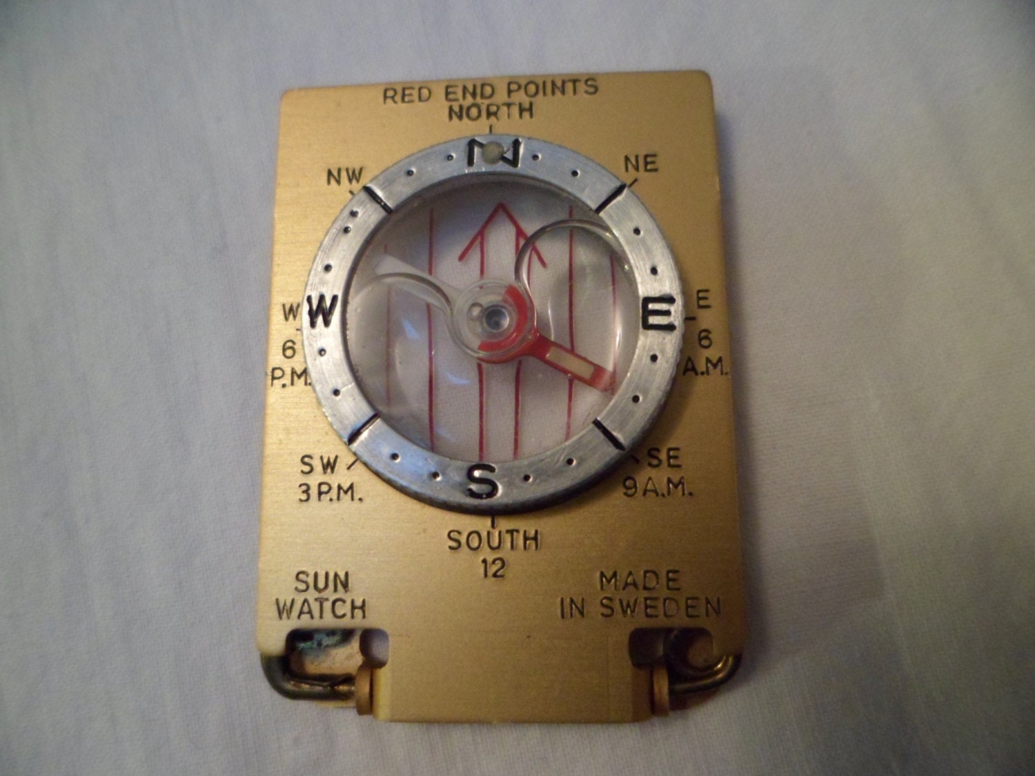 Vintage Silva Modern Huntsman Compass Sun Watch Sweden