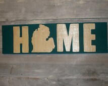 Popular items for home state sign on Etsy