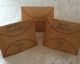 Popular items for baseball place card on Etsy