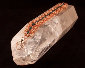 Triple Helm Chain Maille by WolfSanctumWildstone on Etsy