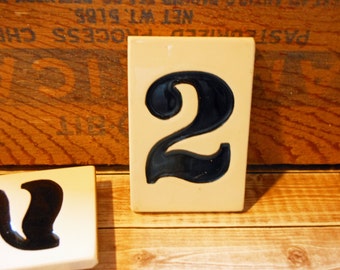 Popular items for tile house numbers on Etsy