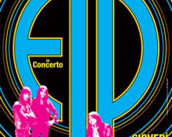 Popular items for vintage rock poster on Etsy