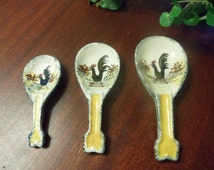 Popular items for rooster spoon rest on Etsy