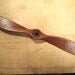 vintage wooden model airplane propeller Super Airflo RITZ
