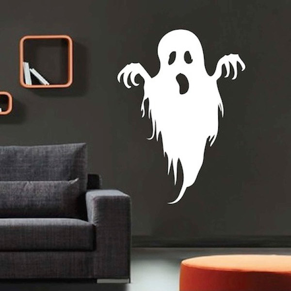 Spooky Ghost Wall Decal Halloween Decals Teenagers Wall