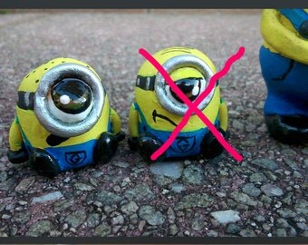 Polymer clay minion | Etsy