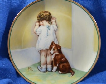 Bessie Pease Gutmann Collectors Plate by Hamilton Collection