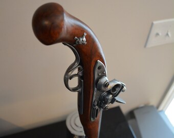 Flintlock Pistol Beer Tap Handle - Pirate Replica Gun