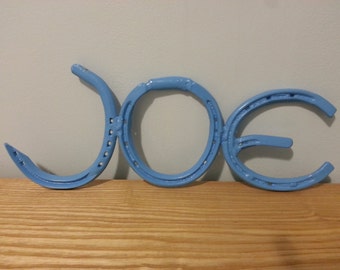 Popular items for horseshoe letters on Etsy