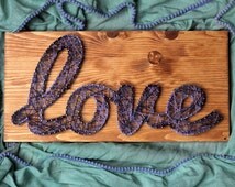 Popular items for string art sign on Etsy