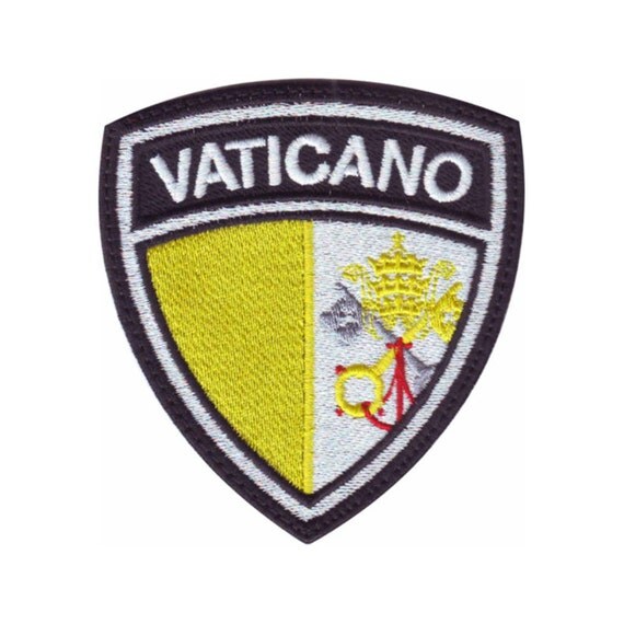 Vatican Crest Flag Embroidered Patch