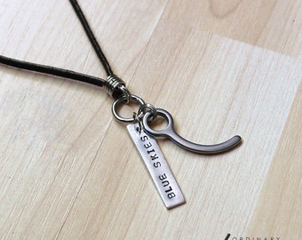 Popular items for closing pin necklace on Etsy