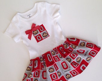 Ohio state dress | Etsy