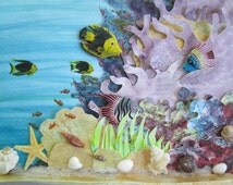 Popular items for ocean shadow box on Etsy