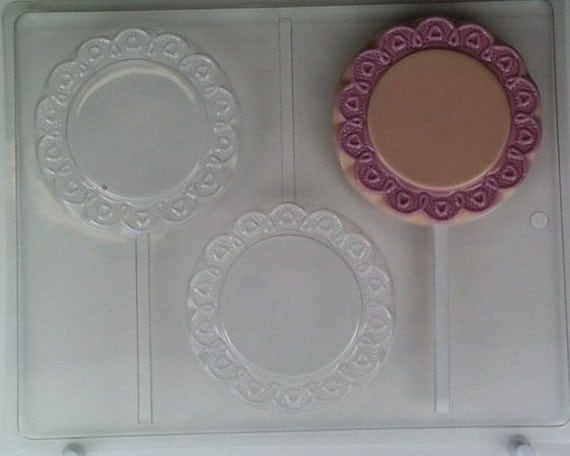 Large Plain Round SB007 Chocolate Candy Mold