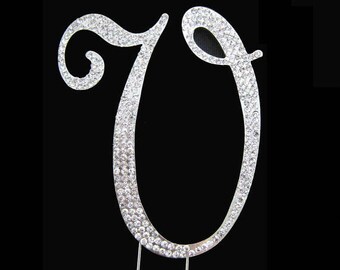 Monogram letter v | Etsy