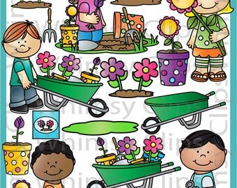 Flower Garden Clip Art