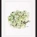 Sea Sponge Painting Print from Original by TheColorfulCatStudio