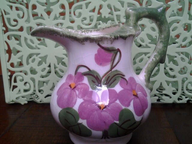 Cash Family, hand painted 1950’s miniature pitcher – Haute Juice