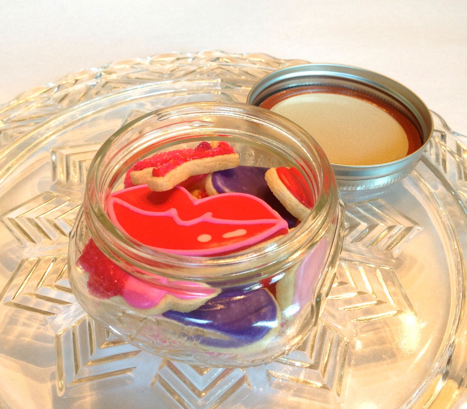 Valentine Mini Cookie Jar