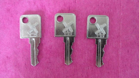 Windmill Keys H29 Silver Tone Keys Supply for