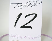 Unique custom table numbers related items | Etsy