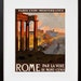 Roman Art Print Rome Travel Poster Home Decor ZT343