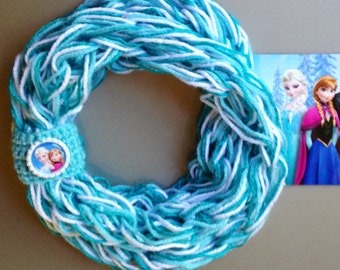 Disney's Frozen Inspired Princess Scarf For Girls. Sparkly Frozen ...