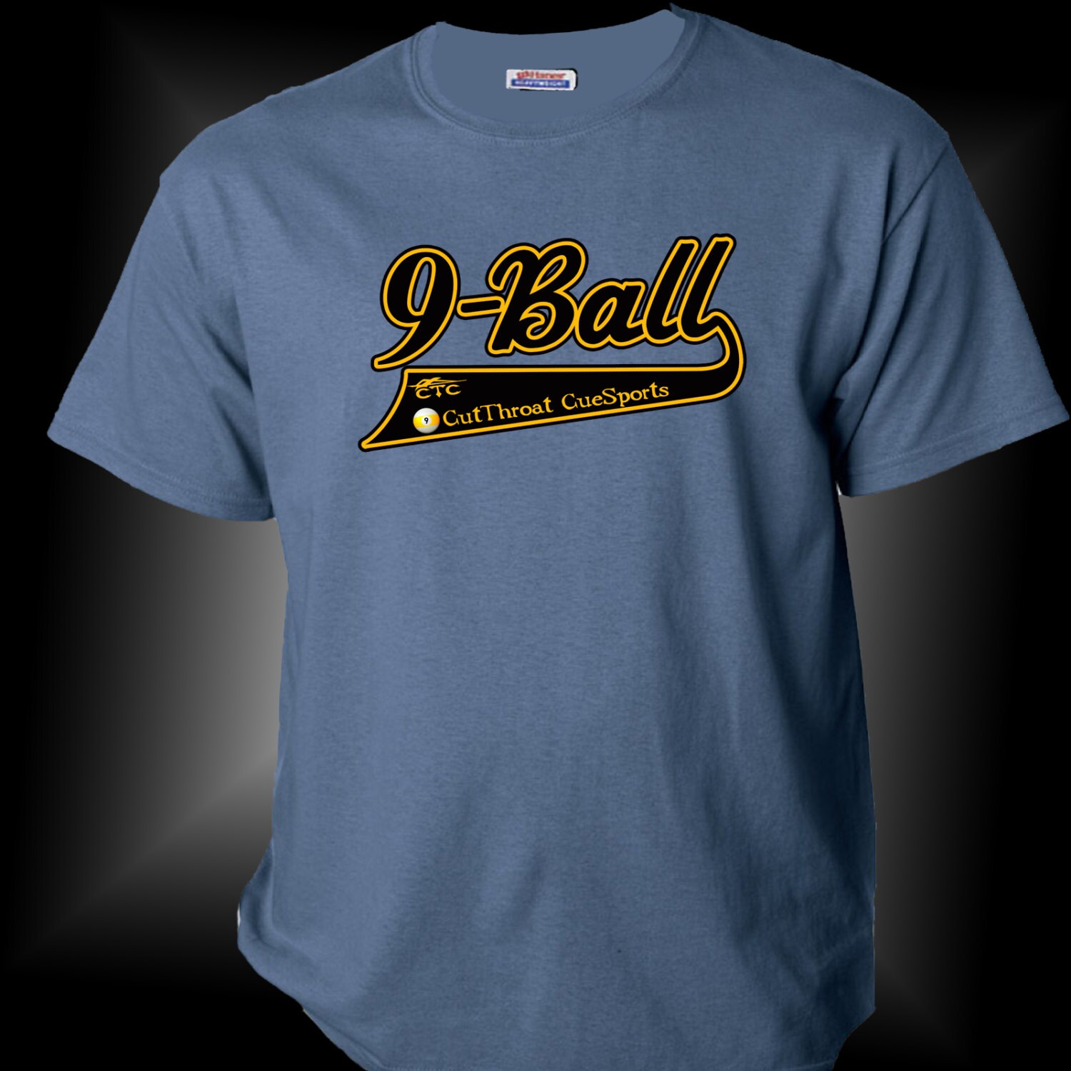 9 Ball Pool T-Shirt by CutThroatCueSports on Etsy