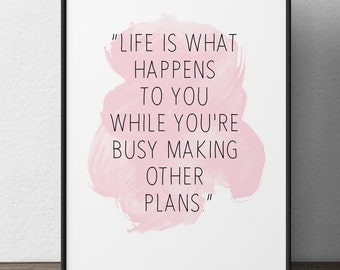 Popular items for life is what happens on Etsy