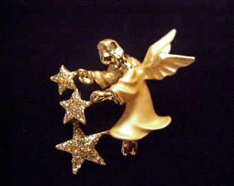 Angel lapel pin | Etsy