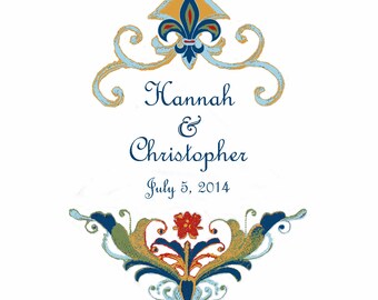 Scroll logo design | Etsy